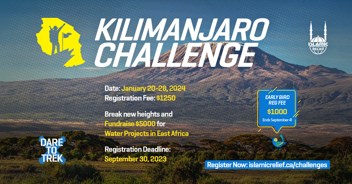 Dare to Trek Kilimanjaro Challenge | Islamic Relief Canada