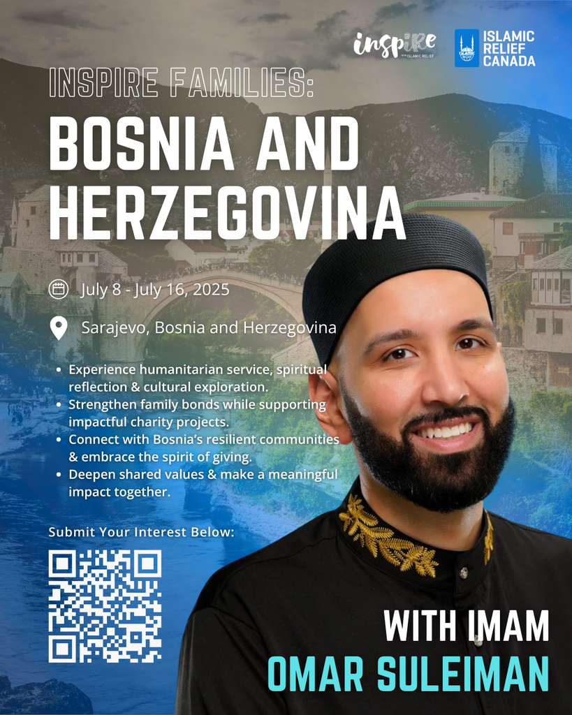 Visit Bosnia with Imam Omar Suleiman | Islamic Relief Canada